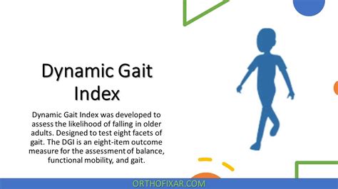 Dynamic Gait Index Orthofixar Orthopedic Surgery