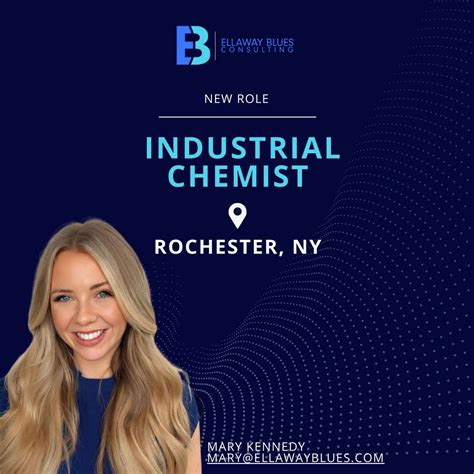Ellaway Blues Consulting On Linkedin ️ New Role Industrial Chemist Ny We Are Currently