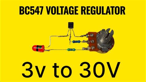 How To Make Simple Bc547 Transistor Project Ashishsaru Youtube