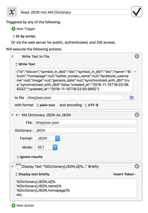 I Need Help Parsing Json Into Km Variables Questions And Suggestions