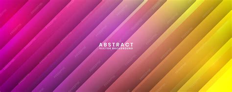 Premium Vector 3d Colorful Geometric Abstract Background Overlap