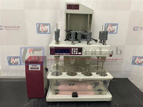 Distek Evolution 6300 Water Bath Dissolution With Tcs 0200c Thermocirculator