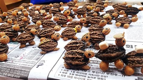 가래나무열매로~거북이만들기 Youtube