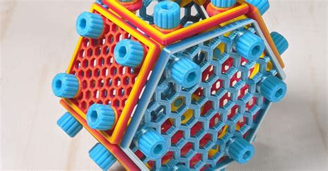 Bolted Cube Hex Panel Parts By Clockspring Printables Store