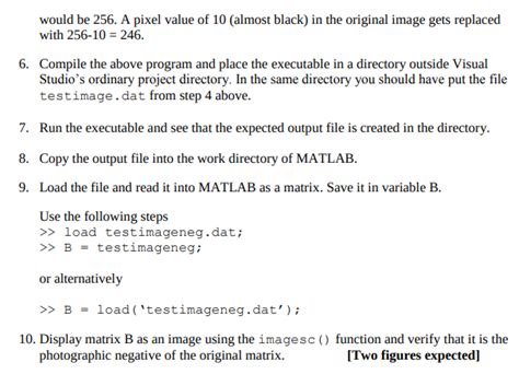 Procedure 1 Launch Matlab And Create A 6 X 6 Array