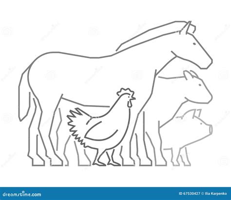 Linear Farm Icon From Agriculture Farming And Gardening Outline Collection Thin Line Farm