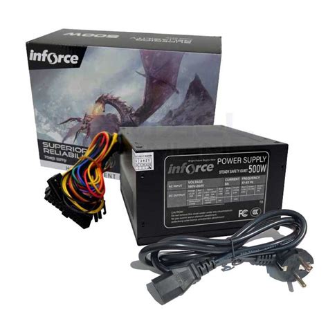 Jual POWER SUPPLY INFORCE 500 WATT 8 PIN POWER POWER SUPPLY SUPERIOR 500 WATT INFORCE PSU