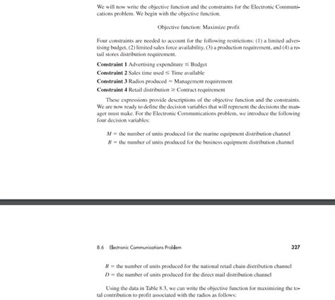 Solved 8 6 Electronic Communications Problem The Electronic