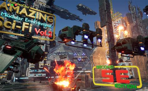 【ue5】科幻场景资产包 Amazing Sci Fi Vol 2 “se” Cgalpha