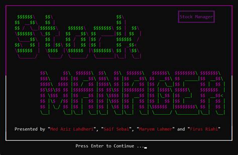 Github Medaziz Stock Manager A Program To Help Store Owners Manage Their Stocks