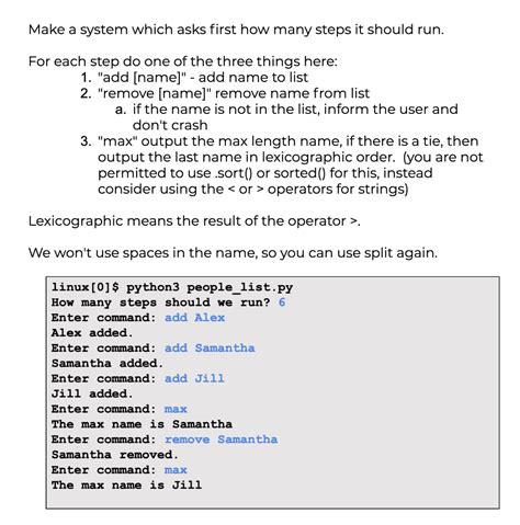Solved Make A System Which Asks First How Many Steps It