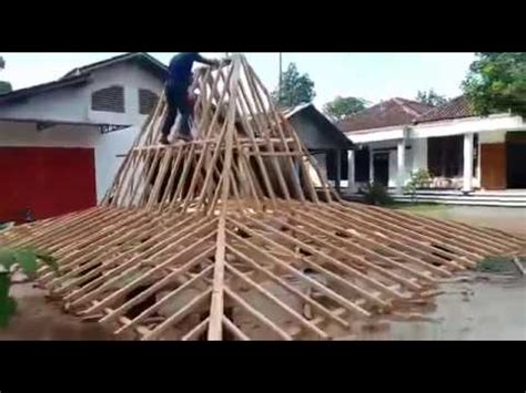 Detail Gambar Rangka Atap Limasan Konstruksi Kayu Koleksi Nomer 45