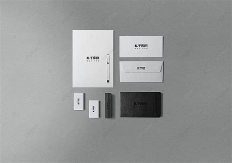 簡約企業vi空白樣機模板下載，設計範本素材在線下載