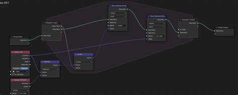 Write An Objects Speed To An Attribute Using Geometry Nodes Simulation