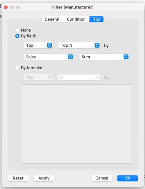 How To Create Or Use A Top N Filter In Tableau Techrepublic
