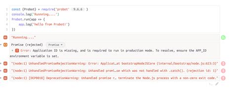 make probot usable with runkit · issue 780 · probot probot · github