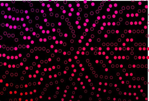 Dark Purple Pink Vector Layout With Circle Shapes 13018947 Vector Art At Vecteezy