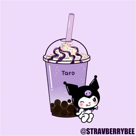 Kuromi Bubble Boba Tea Sfondi Carini Sfondi Migliori Amici