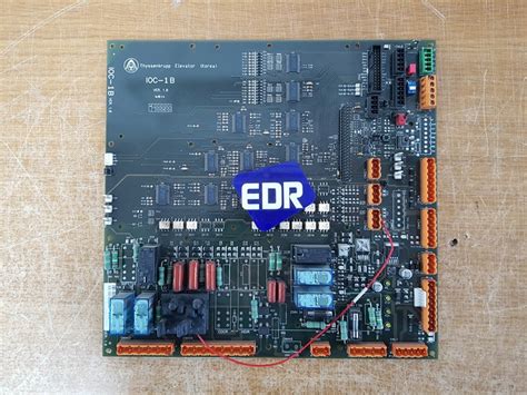 Thyssenkrupp Ioc 1b Pcb 티센크루프 Pcb 수리 산업용 전자 장비 수리 전문 기업 이디알edr