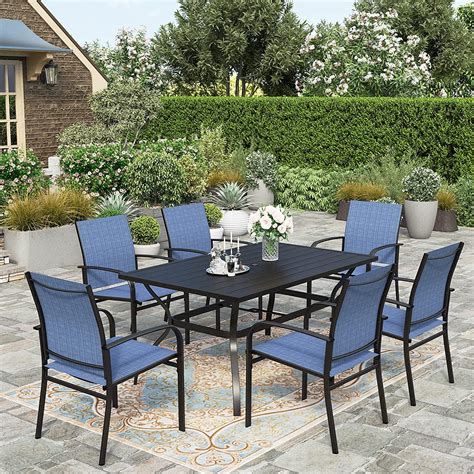 Patio Dining Set 6 Person At Bella Bright Blog