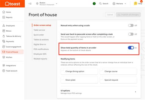 Using Total Item Quantity Count