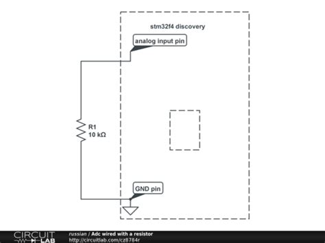 Adc Wired With A Resistor CircuitLab
