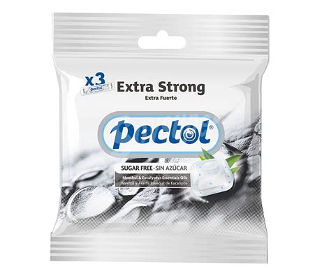 Pectol Caramelos Extra Fuerte Sin Azúcar 90 G