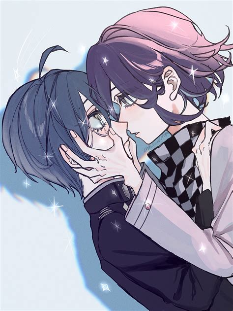 Oma Kokichi And Saihara Shuichi Danganronpa And 1 More Drawn By