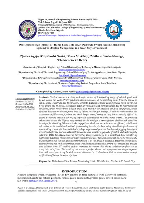 pdf development of an internet of things based iot smart distributed