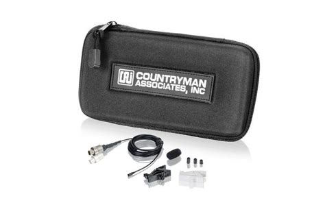 Countryman B6 Red Band Wired Lavalier Microphone Wm Only Rental Prg