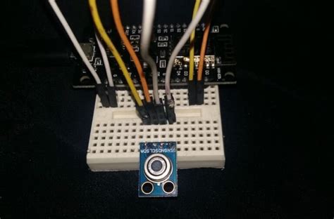 Mlx90614 Non Contact Infrared Temperature Sensor With Esp8266