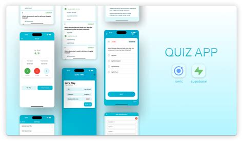 Ultimate Quiz App Ui Template Built With Ionic And Supabase Dynamic