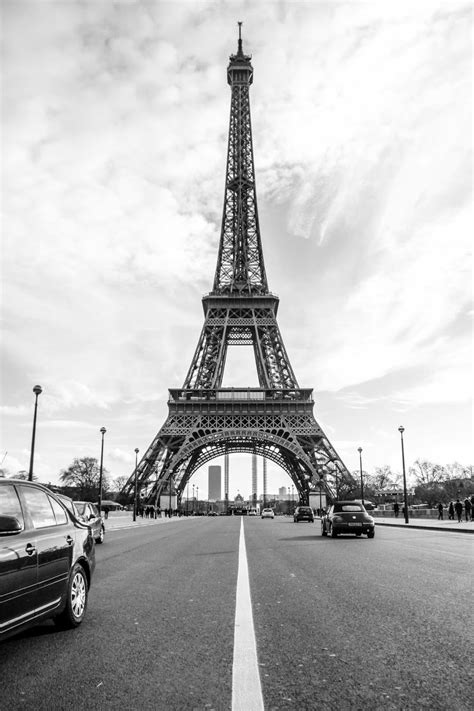 Portrait Of Eiffel Tower Paris Etsy