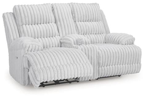 Rhine Falls Pc4280496 Power Reclining Loveseat With Console Furniture