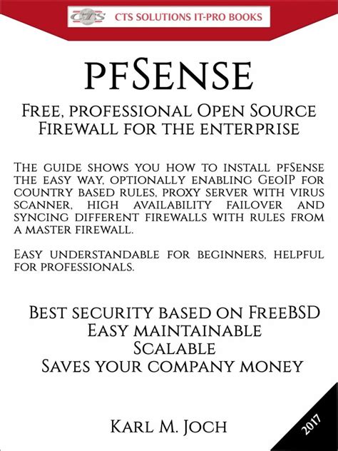 E Book Pfsense Free Professional Open Source Firewall For The Enterprise