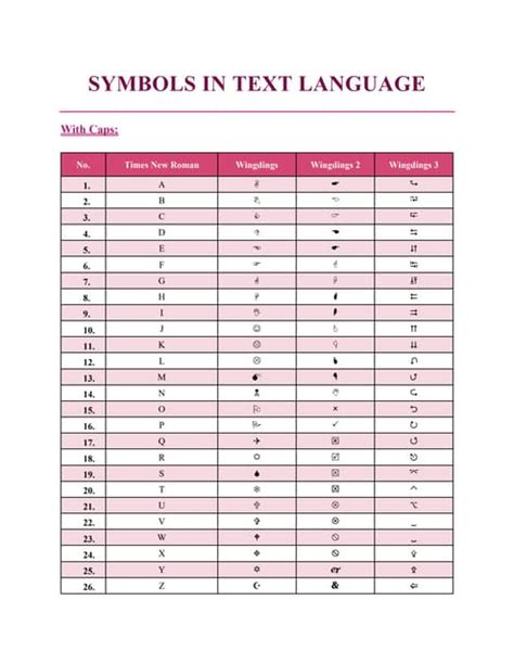 Wingdings Wingdings Font