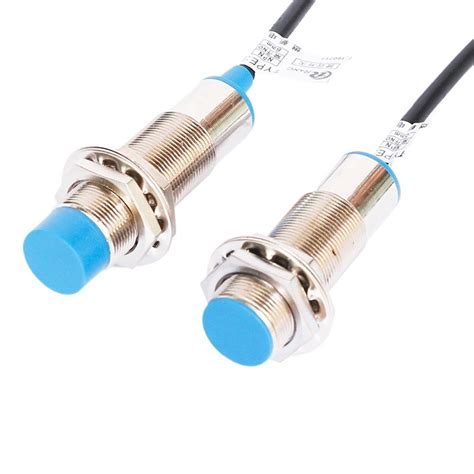 M18 Proximity Switch Inductive LJ18A3 8 Z BX Three Wire NPN PNP Normally Open 12V24V Two Wire