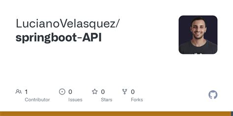 Github Lucianovelasquezspringboot Api