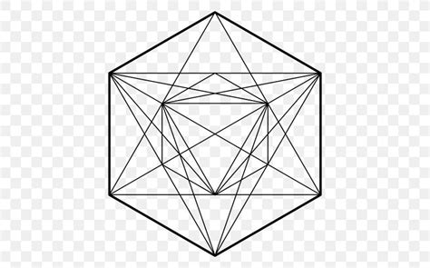 Metatron Cube Sacred Geometry Overlapping Circles Grid Symbol PNG