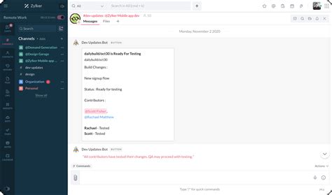 How To Use Zoho Cliq To Build Great Software Zoho Blog