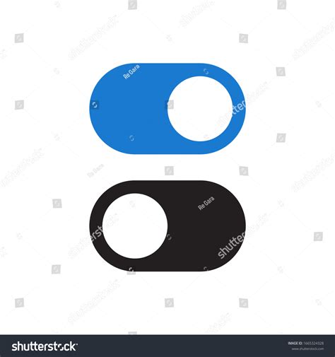 Enable Disable Icon Symbol Vector Stock Vector Royalty Free