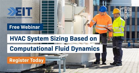 free webinar hvac system sizing based on computational fluid dynamics