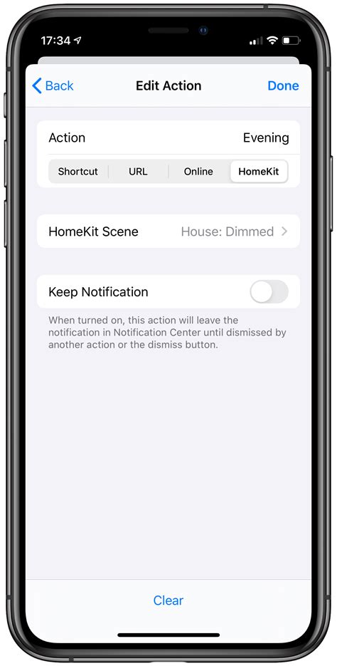 Smart Notifications For Homekit Pushcut