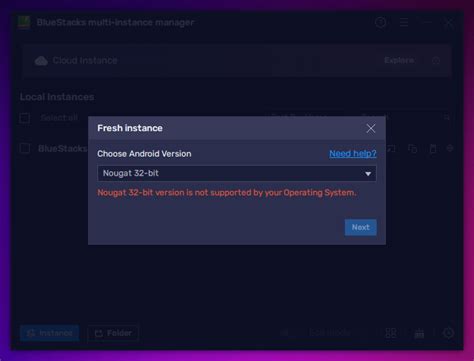 Nougat 32 Bit And Pie 64 Bit Not Supported By Your Operating System R Bluestacks