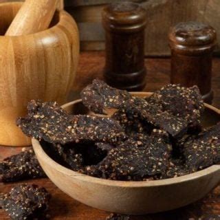South African Biltong Recipe Dried Spiced Meat International Cuisine