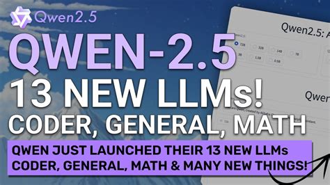 Qwen 25 The 13 New And Best Opensource Llms Are Here Qwen 25
