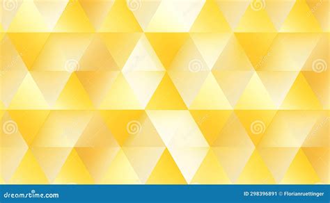 dynamic pattern of light yellow triangles futuristic wallpaper stock