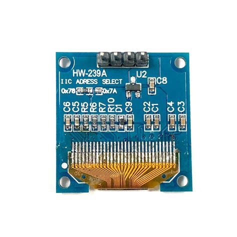 Arduino Pantalla Oled De 096 Pulgadas Módulo De Pantalla De 096x64