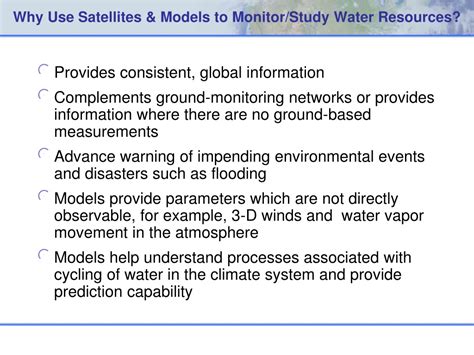 Ppt Satellite Remote Sensing For Water Resources Monitoring And Mapping Powerpoint Presentation