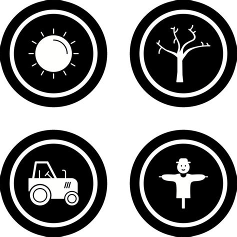 Sun And Tree Icon 44693372 Vector Art At Vecteezy